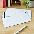 Pen + Gear #10 Privacy Tinted Gummed Envelopes, White, Count per Pack ...