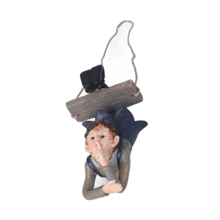 Elf Statue Tree Ornament, Beautiful Fine Workmanship Swing Forest Elf ...