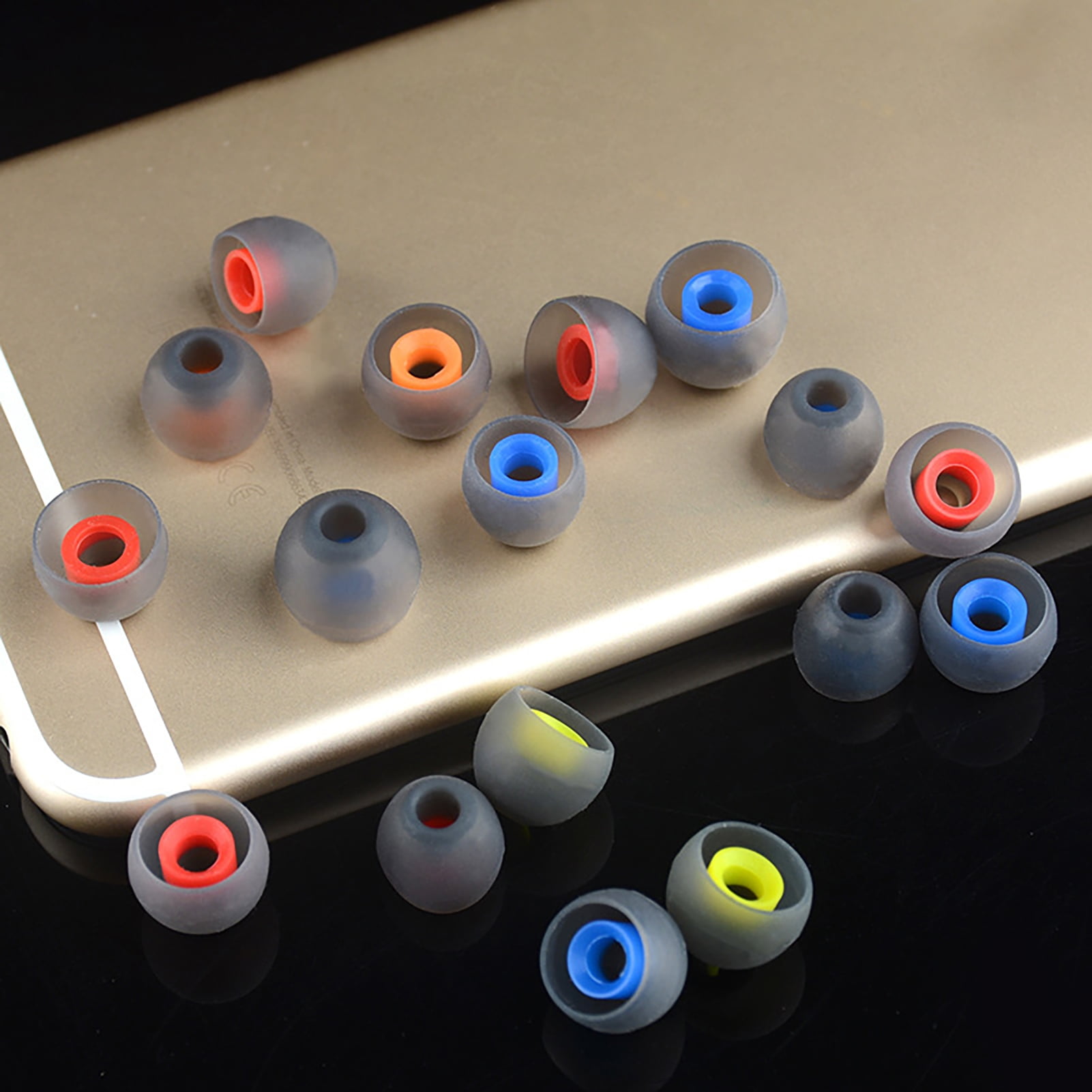Naierhg 5 Pairs Soft Silicone Soundproof In-ear Ear Caps Replacement ...