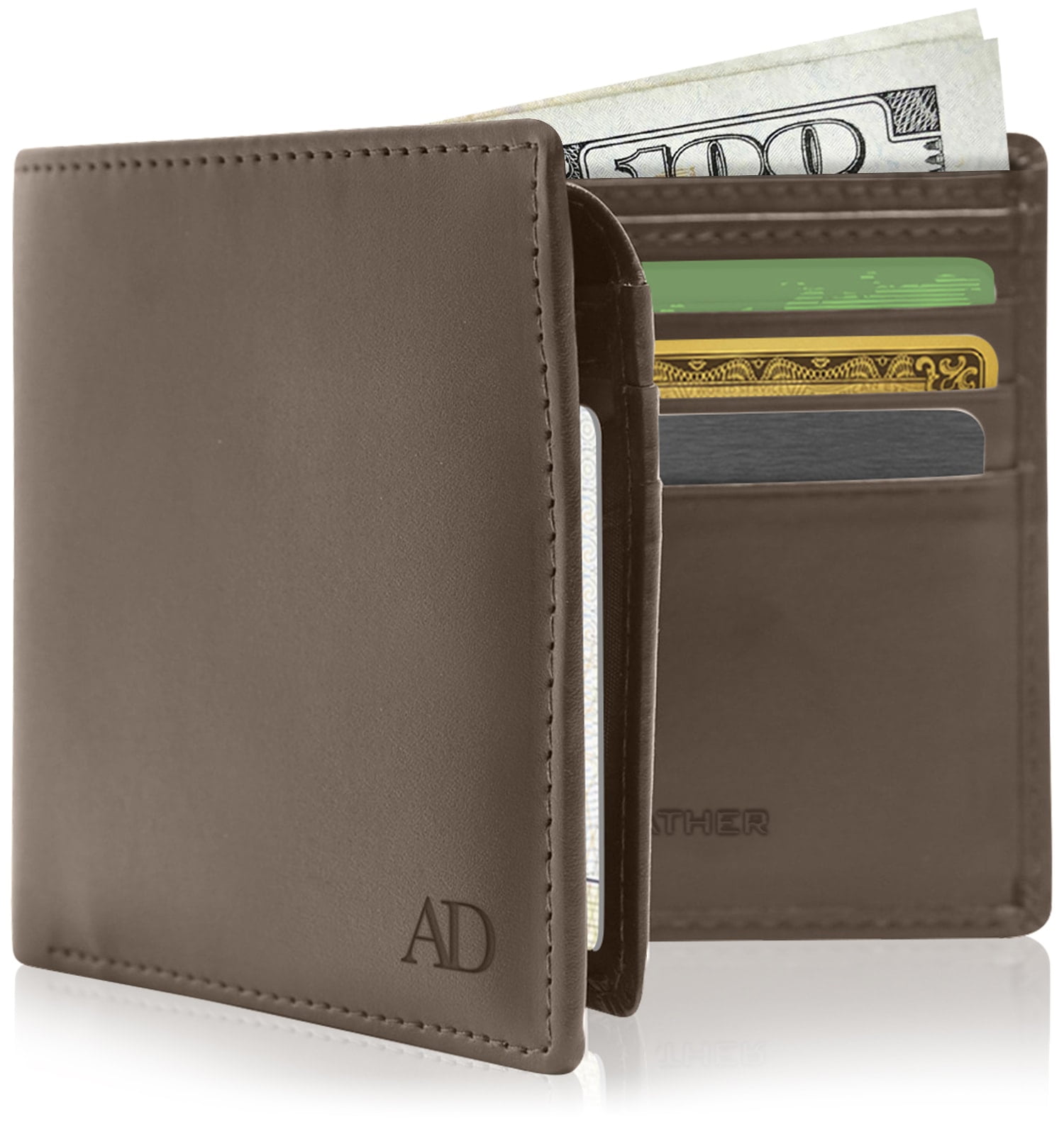 Vegan Leather Bifold Wallets For Men - Cruelty Free Non Leather Mens ...