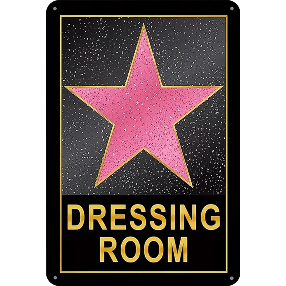 Letrero Chapa para Vestidor Metal Vintage Pintura Hierro Rectangular ...