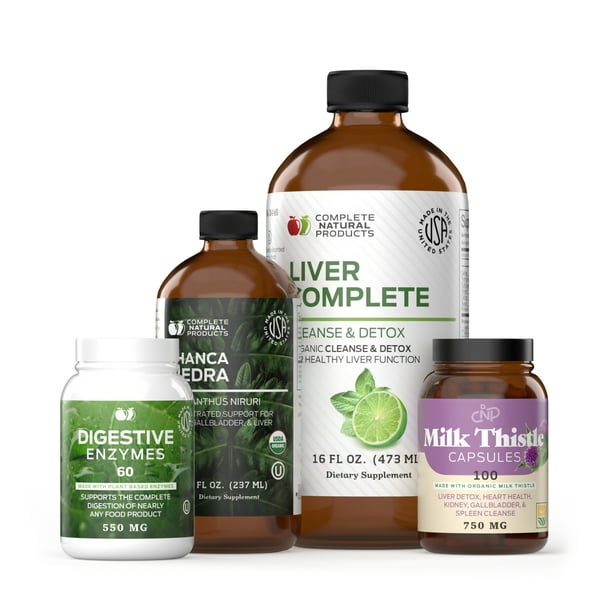 Complete Natural Products Liver Complete Bundle - Walmart.com