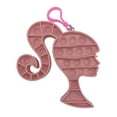 Barbie 2-Pack High-Quality Silicone Head Shaped Keychain Fidget Popper ...