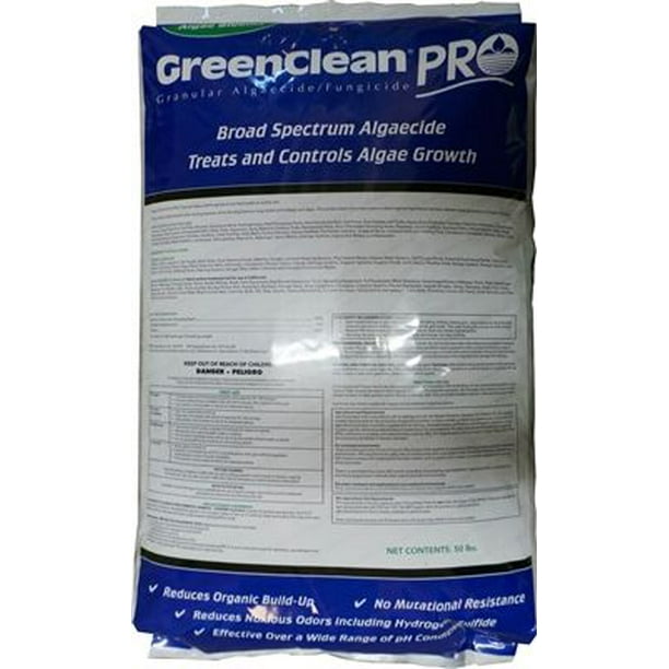 Green Clean Pro Pond Algaecide - 50 lbs. - Walmart.com