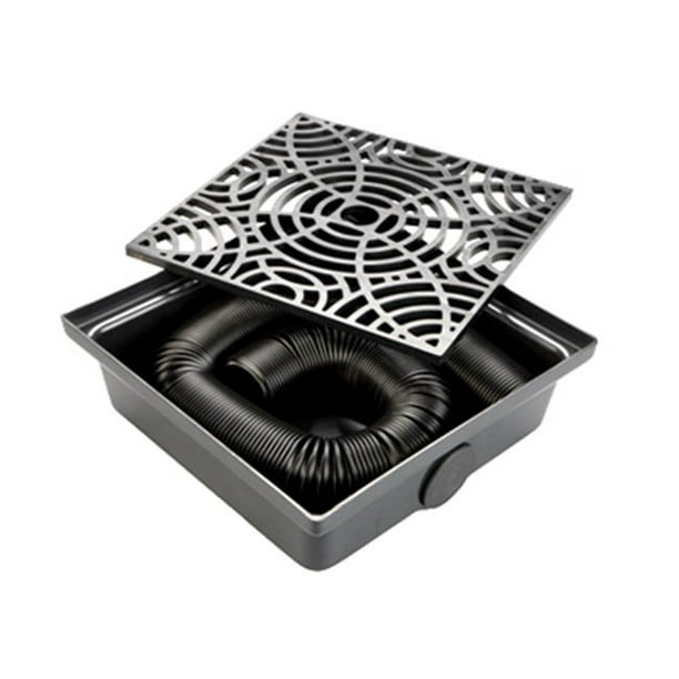 StealthDrain Low Profile Catch Basin - Black - Walmart.com