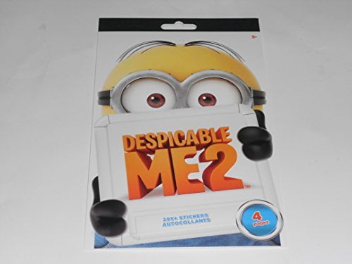 Despicable Me 2 Stickers Pad [295+ Stickers] by Stickerland | Walmart ...