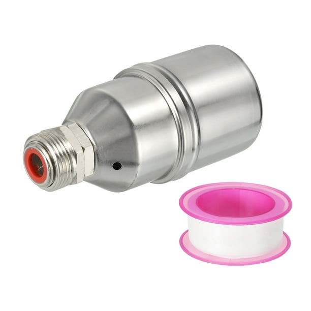 Uxcell 3/4'' Auto Fill Water Tank Float Valve, 304 Steel Fully Auto ...
