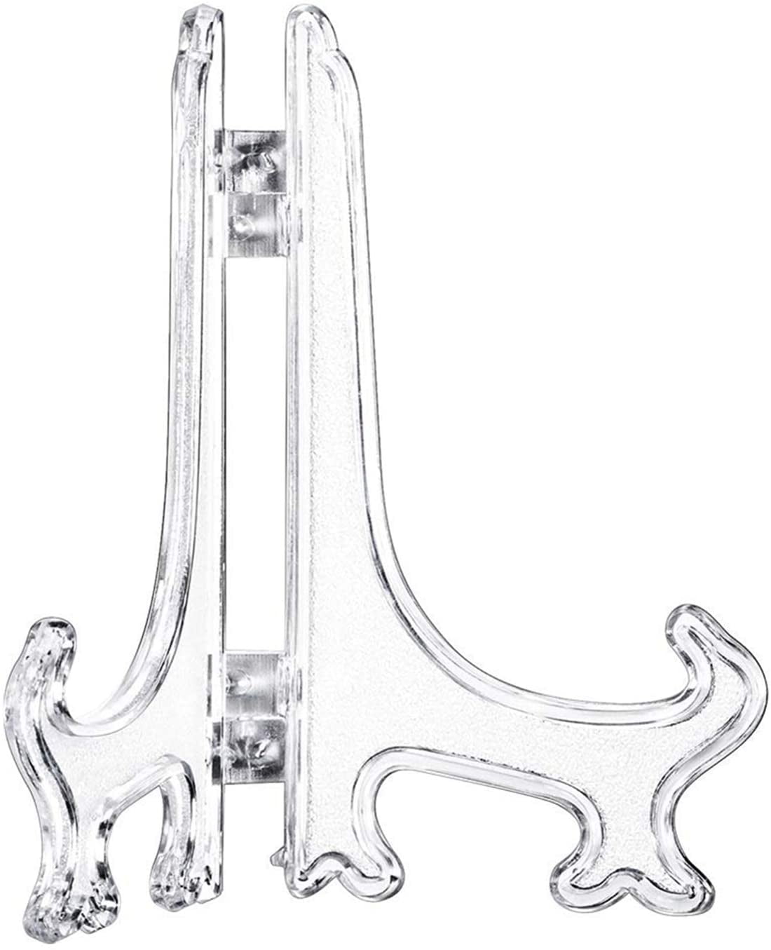 Plastic Easels Plate Stands Holders Clear Plastic Easels - Walmart.com