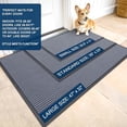 Front Door Mat Indoor Outdoor Entrance, Waterproof Heavy Duty Doormat ...