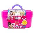 Barbie, Cosmetic Case, 11"x7"x5.75", DIY Beauty Kit for At-Home Spa ...