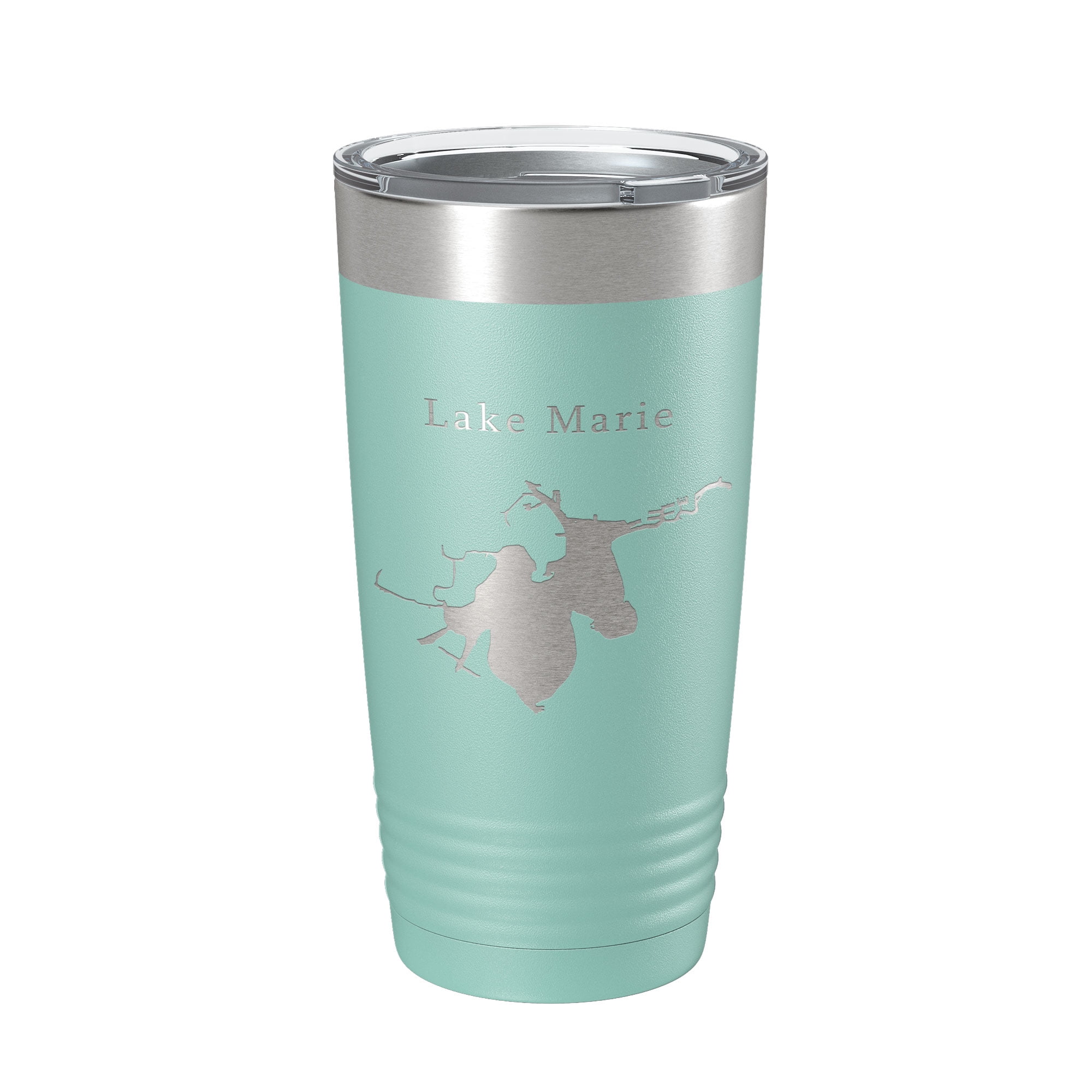 Lake Marie Map Tumbler Travel Mug Insulated Laser Engraved Coffee Cup ...