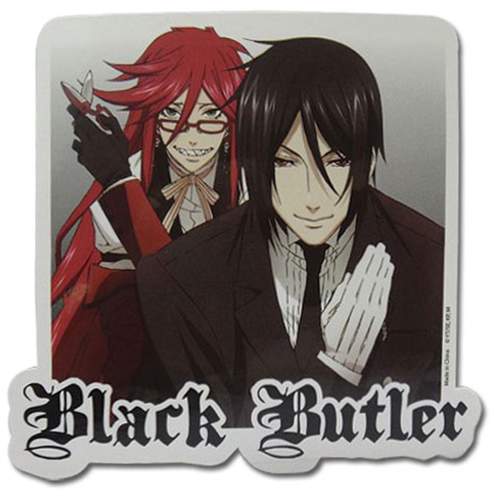 Black Butler Sticker - Walmart.com