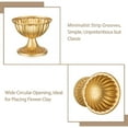 Nuptio Mini Gold Decorative Vase Compote Bowl Set of 10 for Centerpiece ...