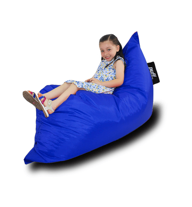 Puff Mx Puff Rectangular para niños Nylon Azul Rey | Walmart en línea
