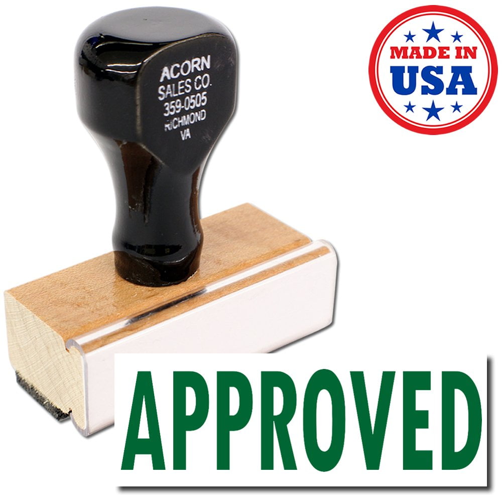 Approved Rubber Stamp - Walmart.com