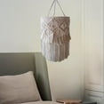 Stgfyxgs Macrame Lamp Shade,Bohemian Hanging Pendant,Light Cover ...