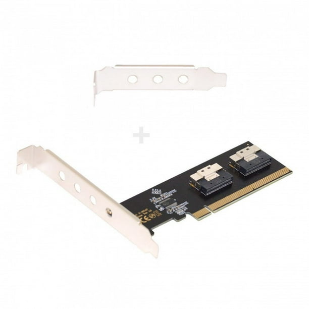 FVH Dual Slimline SFF-8654 8X 4 NVME to PCIE Express 3.0 4.0 Raid Card ...