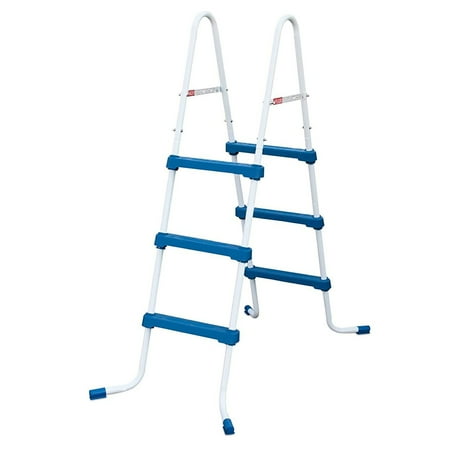 Funsicle 36in SureStep Ladder for Above Ground Swimming Pools, White ...
