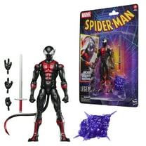 Marvel Legends Series Secret Wars Spider-Man (Alien Costume), Retro ...