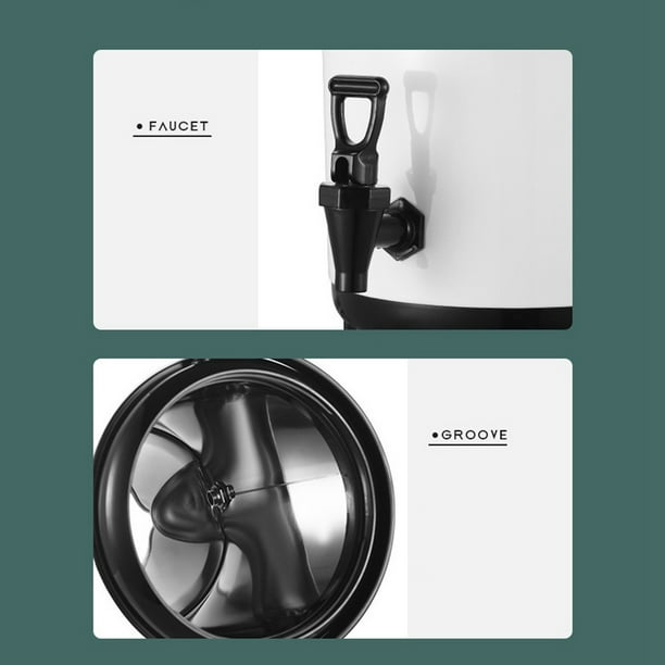 Milk Tea Dispenser Bucket,Insulated Hot and Cold Insulation Barrelfor ...