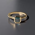 1 CT Asscher Cut Alexandrite Ring, 14K Solid Gold Ring, Wedding Ring ...