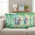 Cartoon Elephant Throw Pillow Covers 18 x 18 Inch Pillow Covers Set of ...