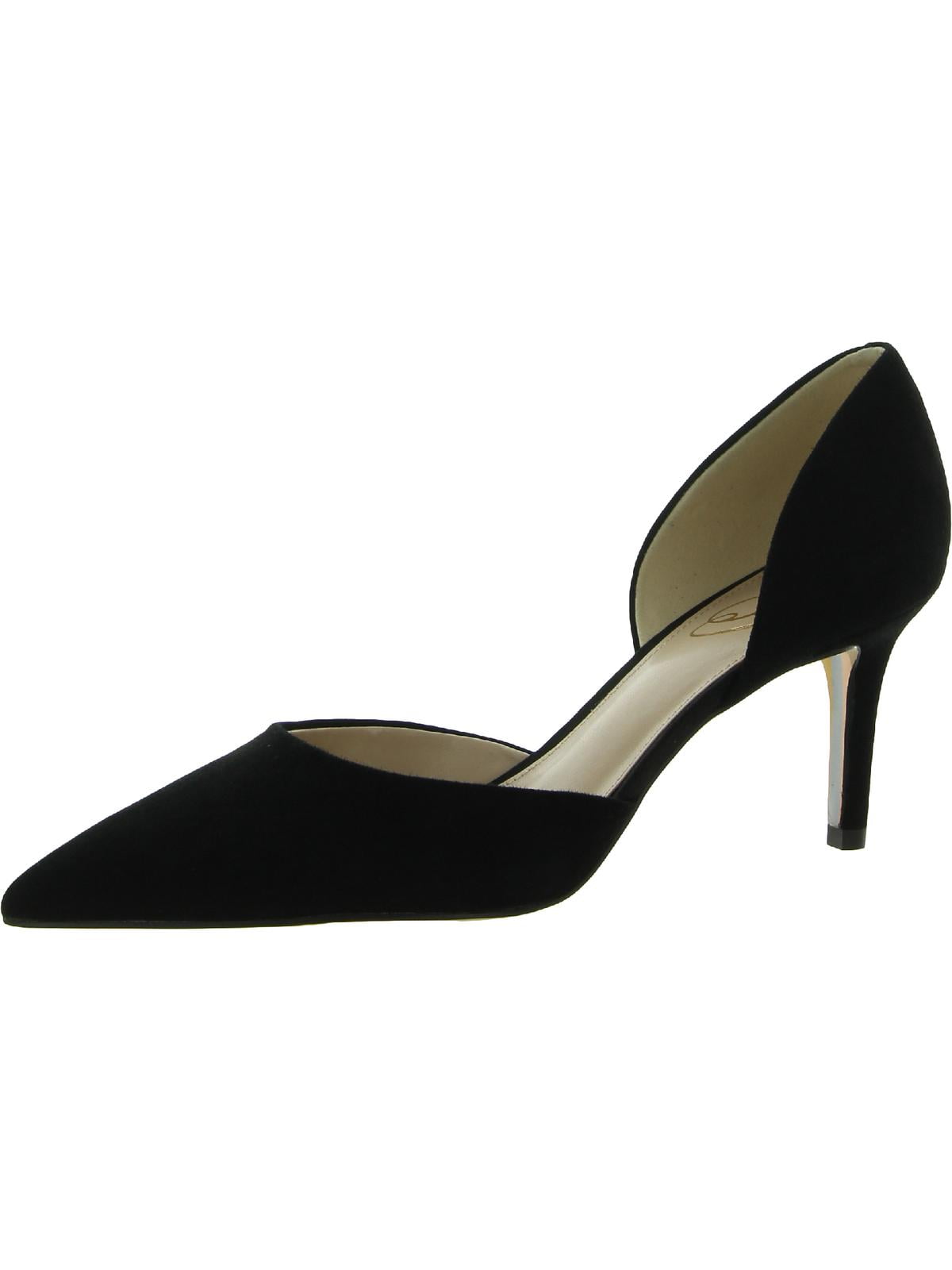 Sam Edelman Womens Viv Suede D'Orsay Pumps - Walmart.com