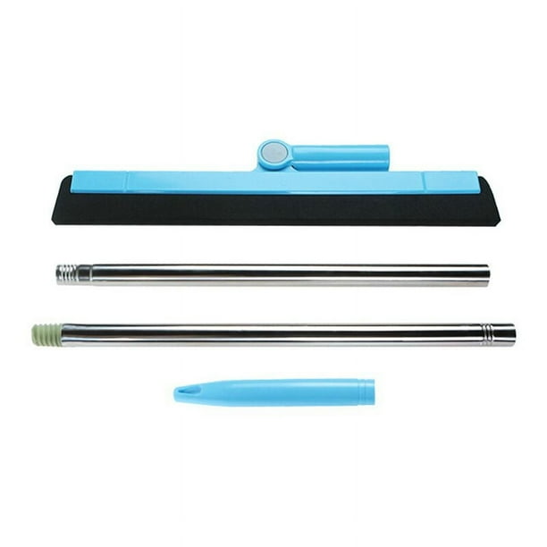 nipocaio Rubber Floor Squeegee Broom With Handle, Shower Glass Floor ...