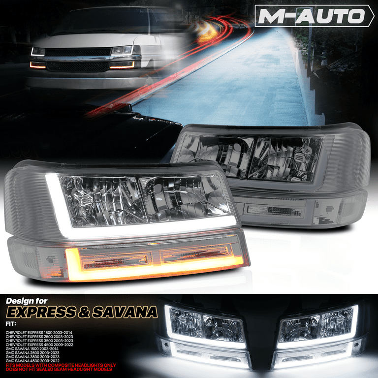 Chevy express led headlights store