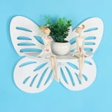 Raindrops Rustic Floating Shelf Wall Mounted Shelf For Kitchen Bathroom ...