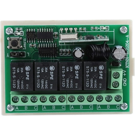 Channel Wireless Relay Receiver Remote Control Switch, with ...