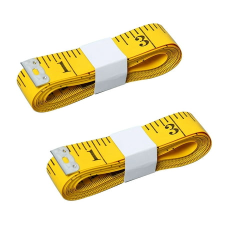 maskred 2pcs Body Measuring Ruler Sewing Tailor Tape Sew Tapes ...