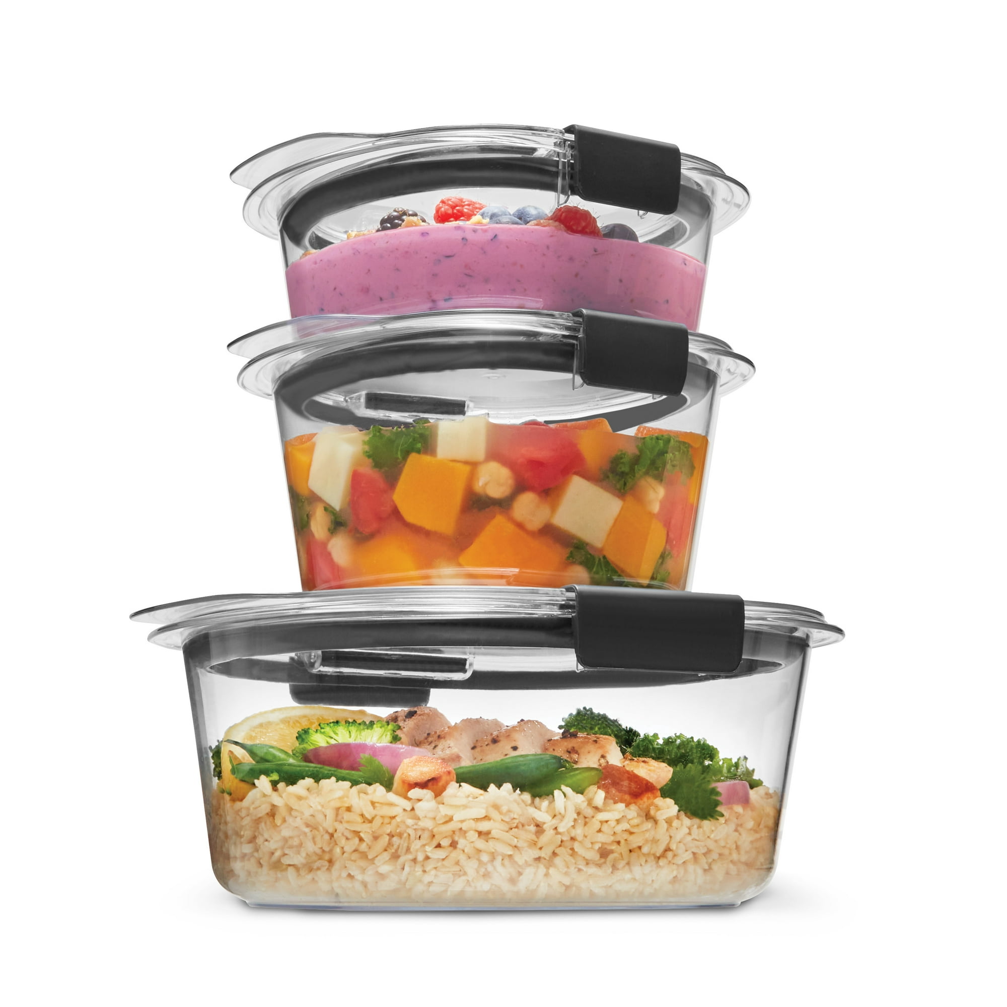 Click here for Rubbermaid Brilliance Round Food Storage Container... prices