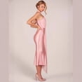 2026 New Fashionable Gentle Atmosphere Pink Halter Neck Ribbon Satin ...
