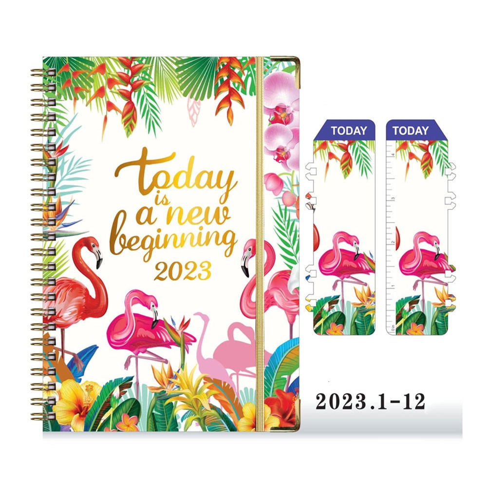 Buy SHUNXIN Daily Calendar Planner Notebook 2023 Weekly Monthly Office ...