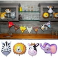 Animal head Balloon Jumbo Balloons, Animal Foil Balloon, 10 Piece Party ...