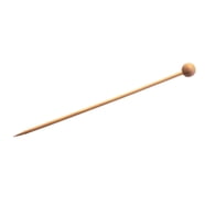 Bamboo Knot Pick Looped Skewer Case of 100, PacknWood - Biodegradable ...