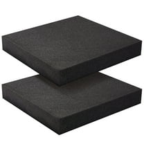 2-Pack Packing Foam Sheets - 16x12x2 Customizable Polyurethane Insert ...