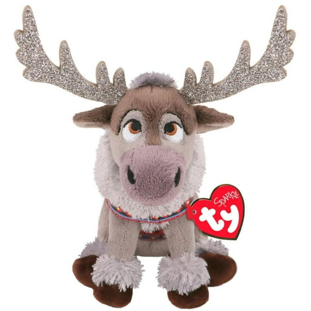 TY Sparkle Frozen II Sven - Reindeer 7" - Walmart.com - Walmart.com