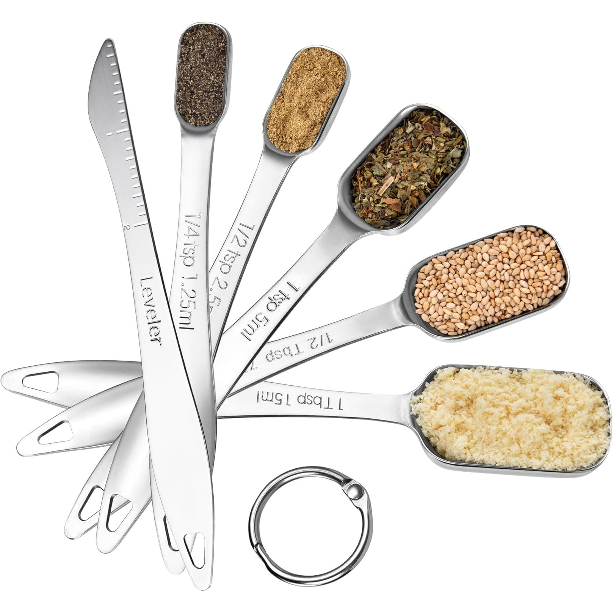 Click here for U-Taste Narrow Square Measuring Spoons: 18/8 Stain... prices