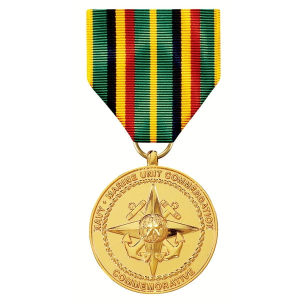 Navy and Marine Unit Commendation Commemorative Medal Anodized ...