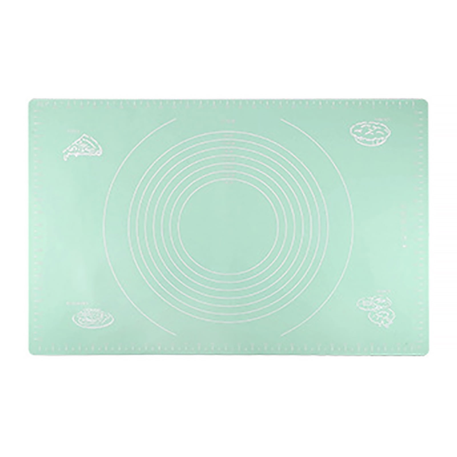 Non-Stick Kneading Dough Mat Clear Scaled, Large, Food Grade Silicone ...