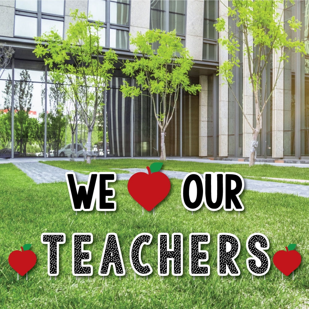 Big Dot Of Happiness Teacher Appreciation First Last Day Of School