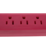BrightWay Grounded Power Strip 3 Outlet, 2 USB Pink - Walmart.com