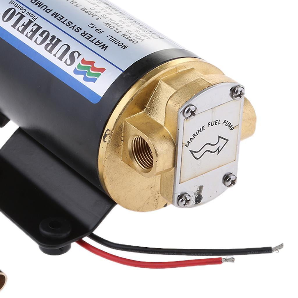 12V bio fuel transfer pump self-priming 12lpm / 3.2gpm - Walmart.com