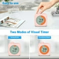 Digital Timer, AMIR Visual Timer 60 Minute Countdown Time Management Tool with Alarm Clock Timer ...