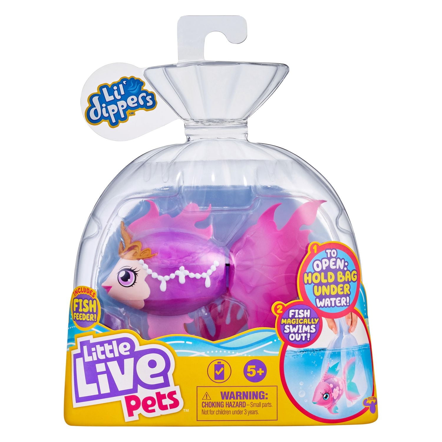 Little Live Pets Lil' Dippers Single Pack - Seaqueen - Walmart.ca
