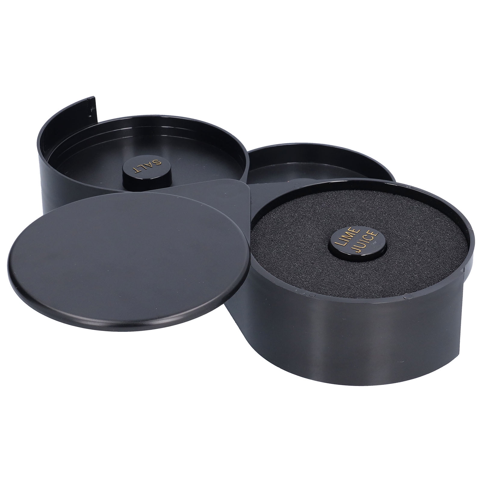 Ymiko Cocktail Glass Rimmer,Bar Tool,Glass Rimmer 3 Tier Sugar Salt ...