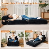 Vcatnet Folding Sofa Bed Chair Convertible Sleeper Chair Comfy Fold Out ...
