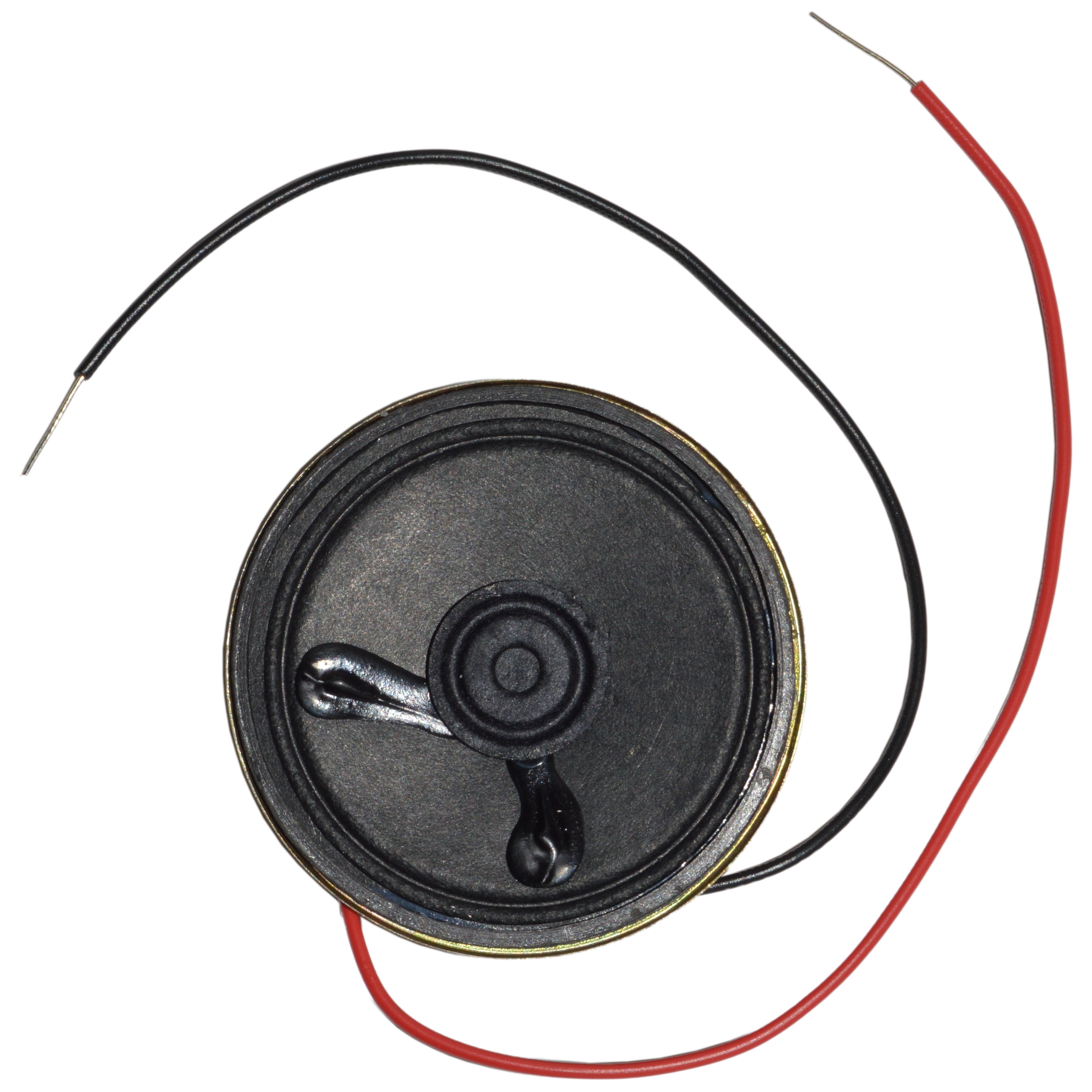 2 Inch 0.5 Watt Round Speaker with Wire Leads - 8 ohm - Walmart.com